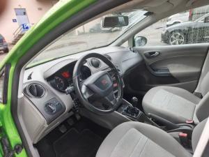 Green SEAT Ibiza 2012 in Cesis, with an engine capacity of 1.40 L and mileage of 141 thousand km for 5350 €, photo 14 on AUTOMOTO.COM.LV