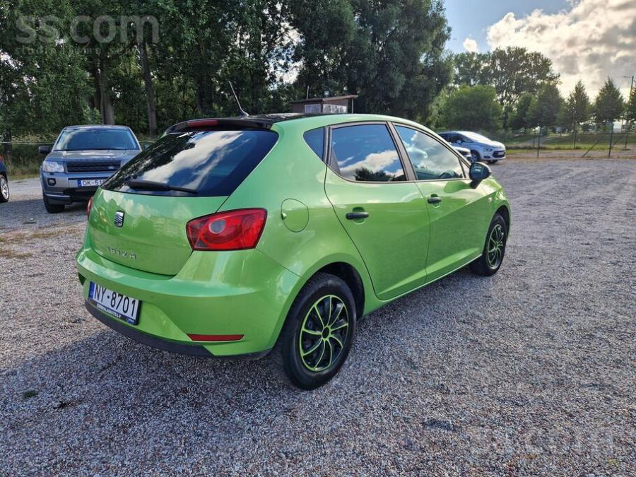 Zaļš SEAT Ibiza 2012 Liepāja, ar dzinēja tilpumu 1.20 L un nobraukumu 217 tūkst. km par 2900 €, foto 5 vietnē AUTOMOTO.COM.LV