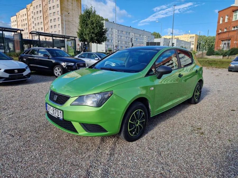 Green SEAT Ibiza 2012 in Liepaja, with an engine capacity of 1.20 L and mileage of 217 thousand km for 2900 €, photo 1 on AUTOMOTO.COM.LV