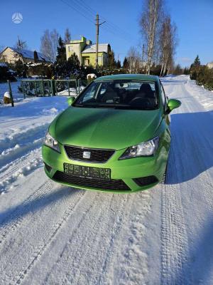 Green SEAT Ibiza 2014 in Utena, with an engine capacity of 1.60 L and mileage of 191 thousand km for 3799 €, photo  on AUTOMOTO.COM.LV