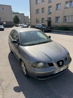 Pelēks SEAT Ibiza 2005 Kauņa, ar dzinēja tilpumu 1.42 L un nobraukumu 25 tūkst. km par 299 €, foto 4 vietnē AUTOMOTO.COM.LV