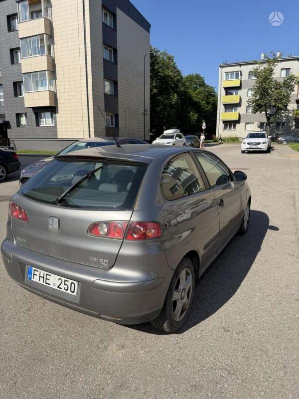 Pelēks SEAT Ibiza 2005 Kauņa, ar dzinēja tilpumu 1.42 L un nobraukumu 25 tūkst. km par 299 €, foto 4 vietnē AUTOMOTO.COM.LV