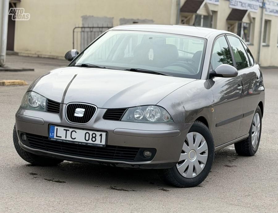 Grey SEAT Ibiza 2004 in Radviliskis, with an engine capacity of 1.40 L and mileage of 266 thousand km for 750 €, photo 4 on AUTOMOTO.COM.LV