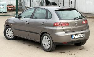 Grey SEAT Ibiza 2004 in Radviliskis, with an engine capacity of 1.40 L and mileage of 266 thousand km for 750 €, photo 12 on AUTOMOTO.COM.LV