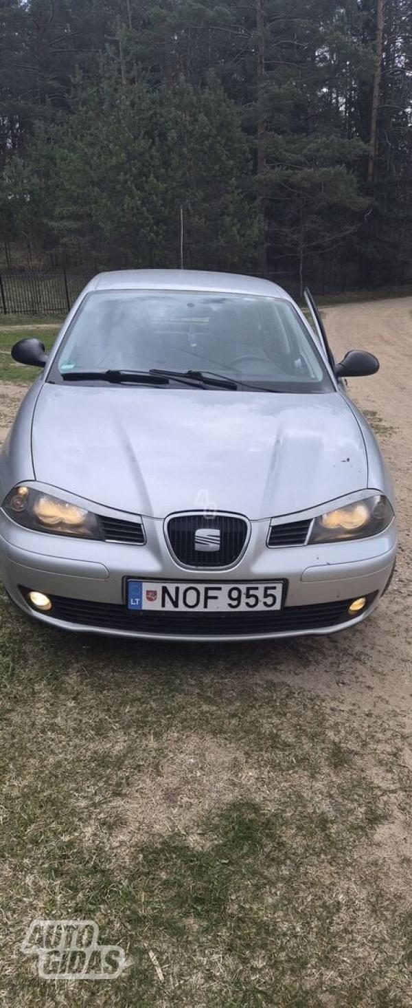 Pelēks SEAT Ibiza 2004 Ignalina, ar dzinēja tilpumu 1.40 L un nobraukumu 200 tūkst. km par 800 €, foto 1 vietnē AUTOMOTO.COM.LV