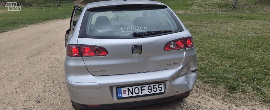 Pelēks SEAT Ibiza 2004 Ignalina, ar dzinēja tilpumu 1.40 L un nobraukumu 200 tūkst. km par 800 €, foto 6 vietnē AUTOMOTO.COM.LV
