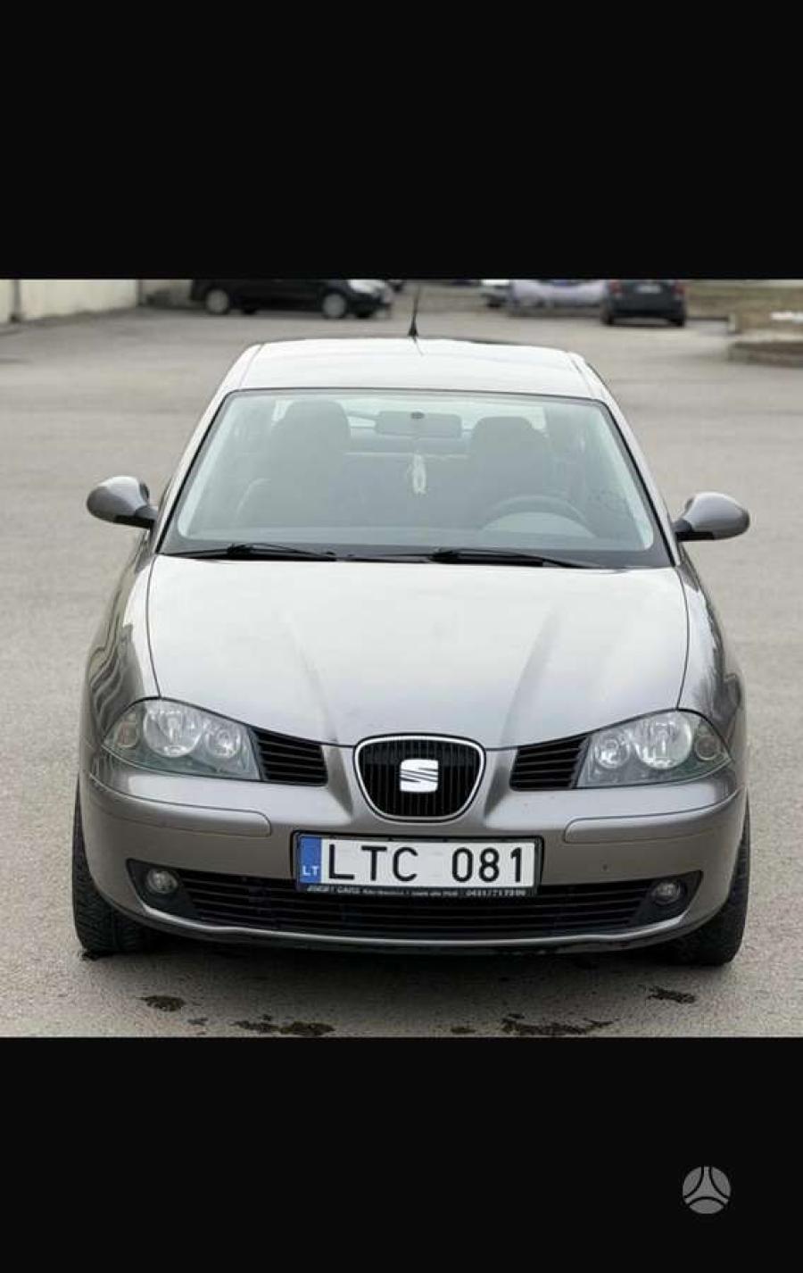 Grey SEAT Ibiza 2004 in Panevezys, with an engine capacity of 1.39 L and mileage of 269 thousand km for 700 €, photo 3 on AUTOMOTO.COM.LV