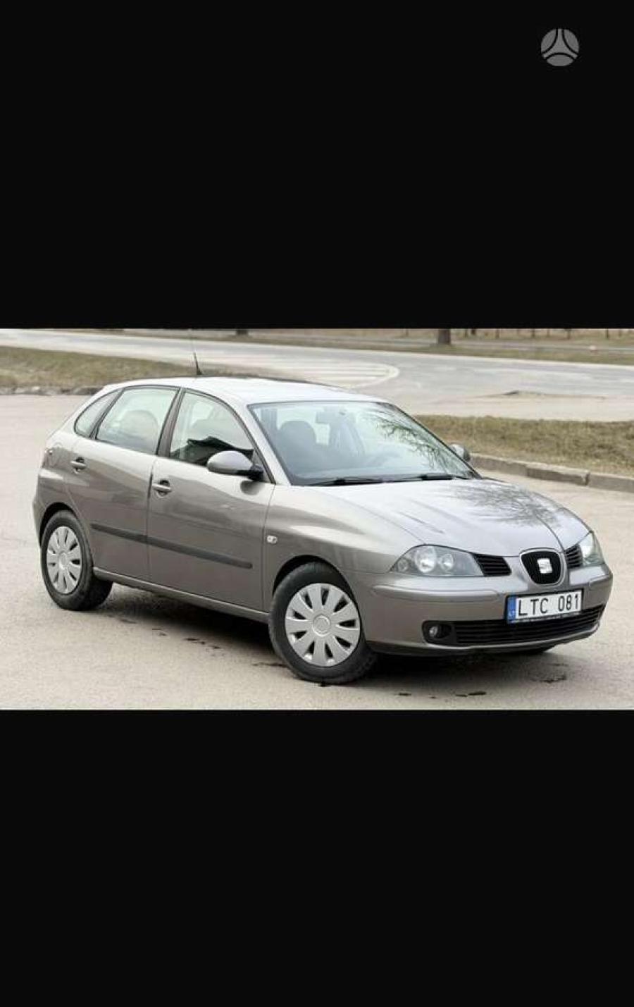 Grey SEAT Ibiza 2004 in Panevezys, with an engine capacity of 1.39 L and mileage of 269 thousand km for 700 €, photo 5 on AUTOMOTO.COM.LV