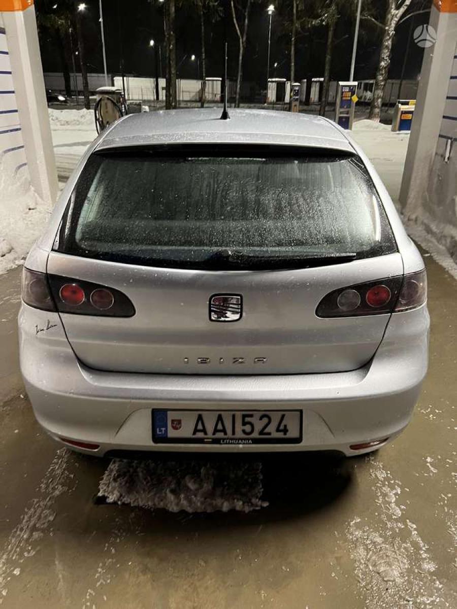 Pelēks SEAT Ibiza 2008 Viļņa, ar dzinēja tilpumu 1.42 L un nobraukumu 149 tūkst. km par 1450 €, foto 6 vietnē AUTOMOTO.COM.LV