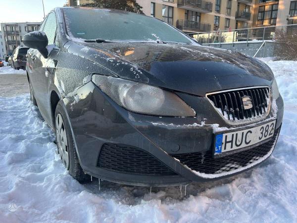 Grey SEAT Ibiza 2010 in Vilnius, with an engine capacity of 1.20 L and mileage of 132 thousand km for 1250 €, photo 3 on AUTOMOTO.COM.LV