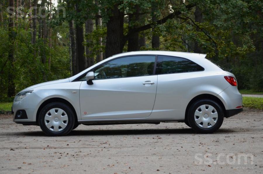 Grey SEAT Ibiza 2012 in Riga, with an engine capacity of 1.60 L and mileage of 315 thousand km for 2790 €, photo 7 on AUTOMOTO.COM.LV