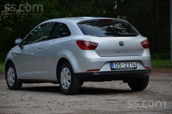 SEAT Ibiza 2012 Rīga vietnē Pelēks SEAT Ibiza 2012 Rīga, ar dzinēja tilpumu 1.60 L un nobraukumu 315 tūkst. km par 2790 €, foto 8 vietnē AUTOMOTO.COM.LV
