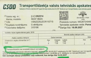 Grey SEAT Ibiza 2012 in Riga, with an engine capacity of 1.60 L and mileage of 315 thousand km for 2790 €, photo 30 on AUTOMOTO.COM.LV
