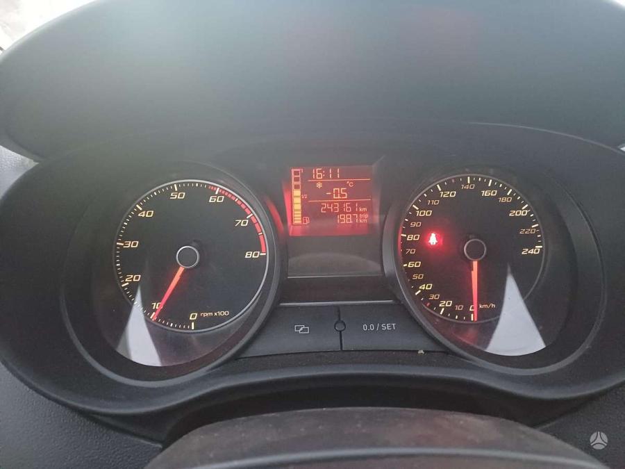 Grey SEAT Ibiza 2013 in Vilnius, with an engine capacity of 1.20 L and mileage of 248 thousand km for 3000 €, photo 11 on AUTOMOTO.COM.LV