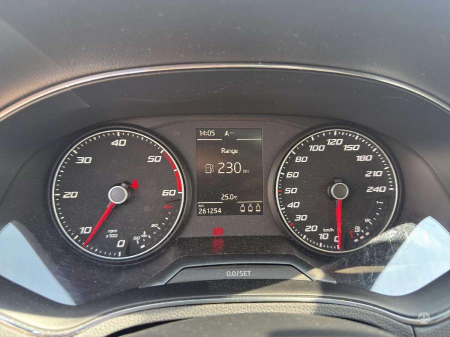 Pelēks SEAT Ibiza 2019 Viļņa, ar dzinēja tilpumu 1.60 L un nobraukumu 261 tūkst. km par 6890 €, foto 12 vietnē AUTOMOTO.COM.LV