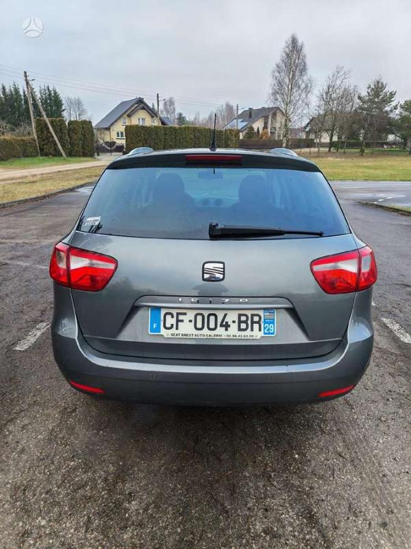 Grey SEAT Ibiza 2012 in Taurage, with an engine capacity of 1.60 L and mileage of 292 thousand km for 2400 €, photo 9 on AUTOMOTO.COM.LV