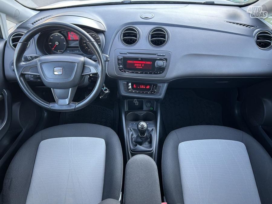 Pelēks SEAT Ibiza 2012 Viļņa, ar dzinēja tilpumu 1.20 L un nobraukumu 115 tūkst. km par 3600 €, foto 23 vietnē AUTOMOTO.COM.LV