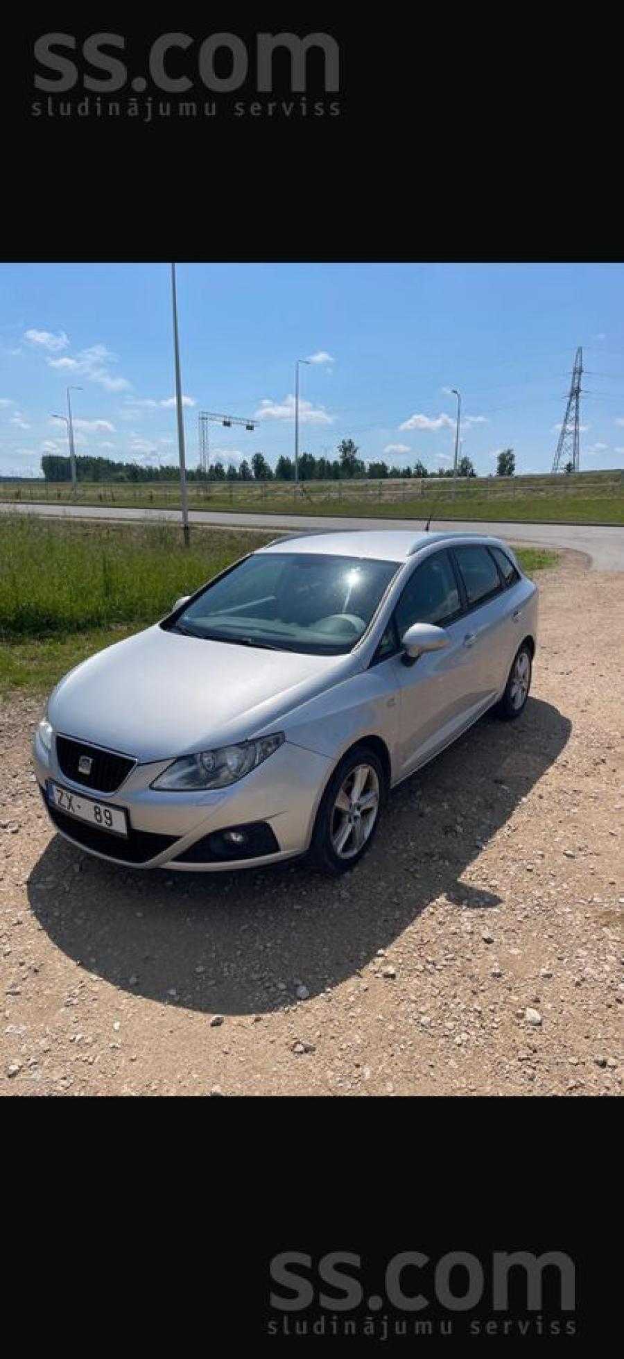 Pelēks SEAT Ibiza 2012 Rīga, ar dzinēja tilpumu 1.60 L un nobraukumu 283 tūkst. km par 2950 €, foto 1 vietnē AUTOMOTO.COM.LV