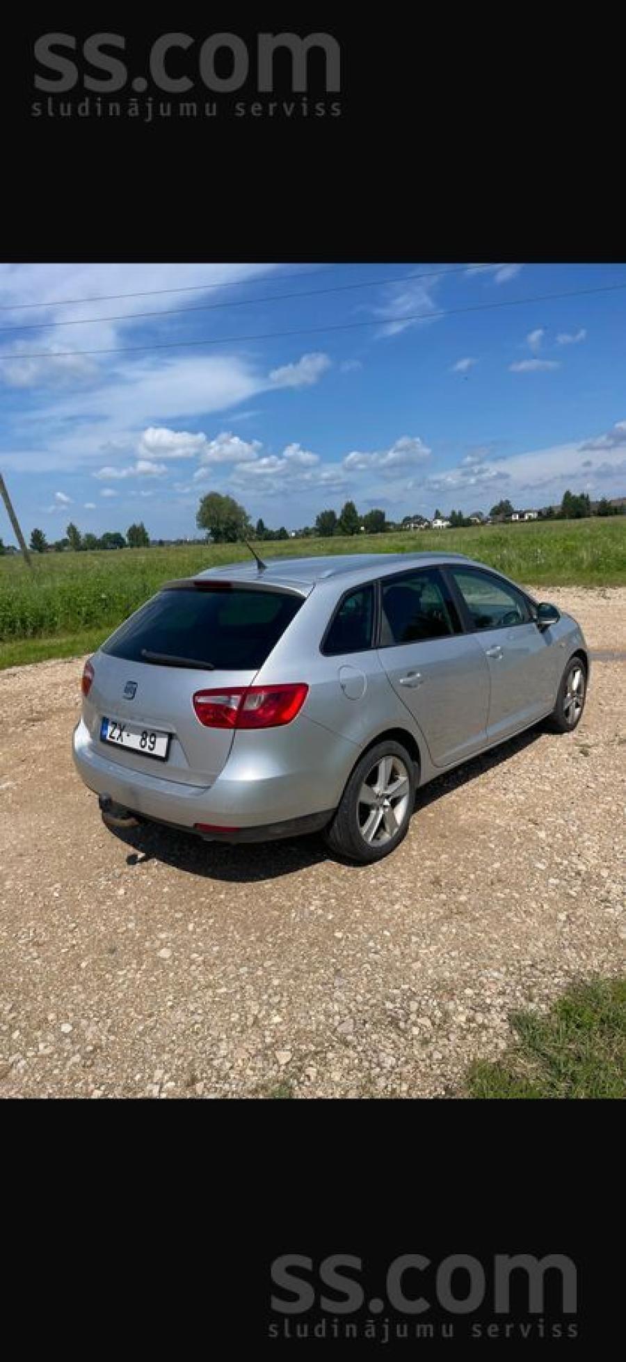 Pelēks SEAT Ibiza 2012 Rīga, ar dzinēja tilpumu 1.60 L un nobraukumu 283 tūkst. km par 2950 €, foto 6 vietnē AUTOMOTO.COM.LV