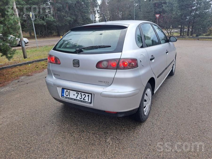 SEAT Ibiza 2003 in Jekabpils, with an engine capacity of 1.40 L and mileage of 405 thousand km for 1250 €, photo 4 on AUTOMOTO.COM.LV