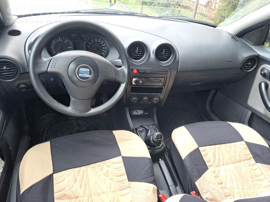 SEAT Ibiza 2003 in Jekabpils, with an engine capacity of 1.40 L and mileage of 405 thousand km for 1250 €, photo 12 on AUTOMOTO.COM.LV