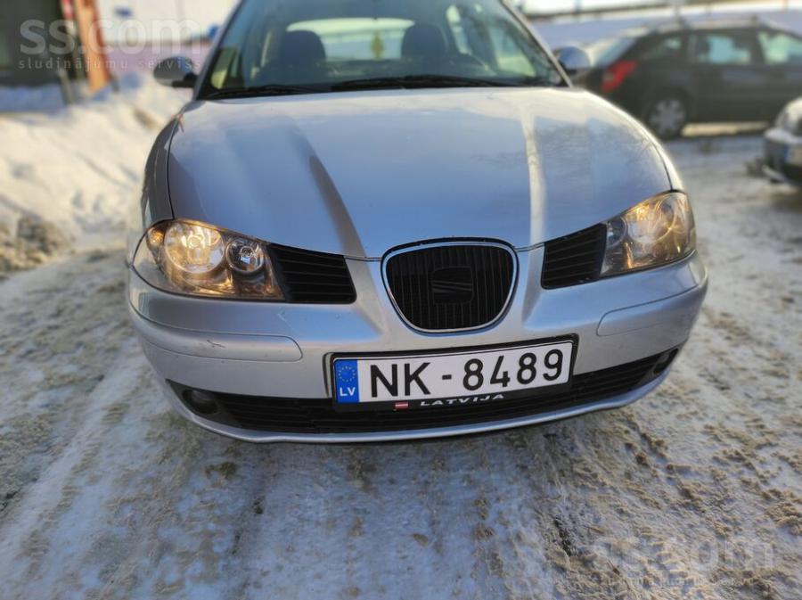 SEAT Ibiza 2004 in Daugavpils, with an engine capacity of 1.90 L and mileage of 284 thousand km for 1500 €, photo 5 on AUTOMOTO.COM.LV