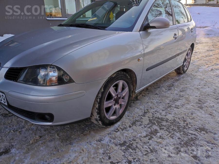 SEAT Ibiza 2004 in Daugavpils, with an engine capacity of 1.90 L and mileage of 284 thousand km for 1500 €, photo 7 on AUTOMOTO.COM.LV