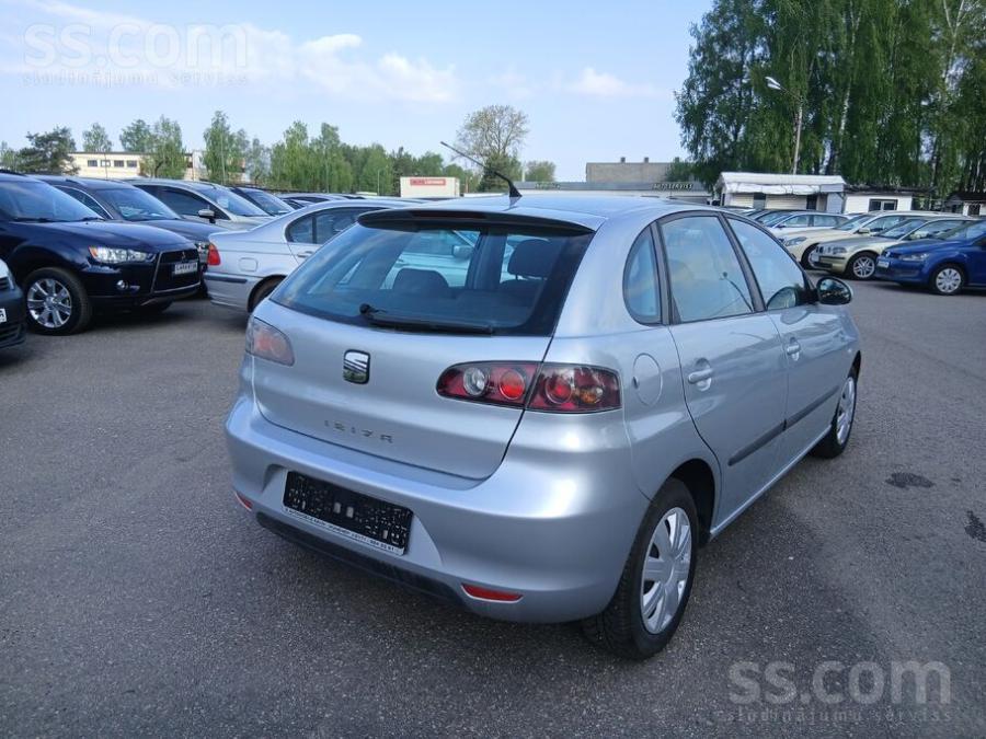 SEAT Ibiza 2007 Rīga, ar dzinēja tilpumu 1.20 L un nobraukumu 157 tūkst. km par 4970 €, foto 7 vietnē AUTOMOTO.COM.LV