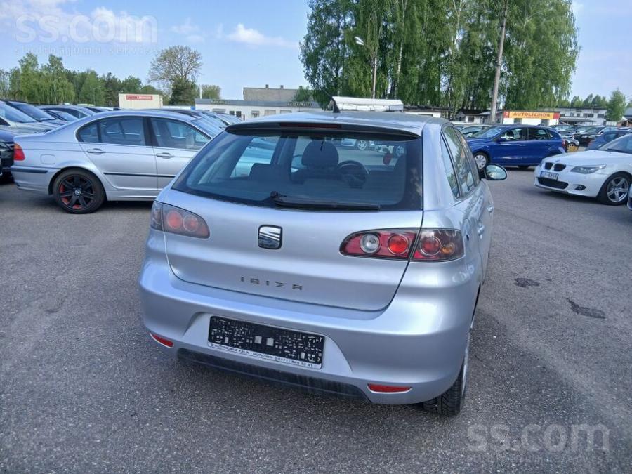 SEAT Ibiza 2007 Rīga, ar dzinēja tilpumu 1.20 L un nobraukumu 157 tūkst. km par 4970 €, foto 8 vietnē AUTOMOTO.COM.LV
