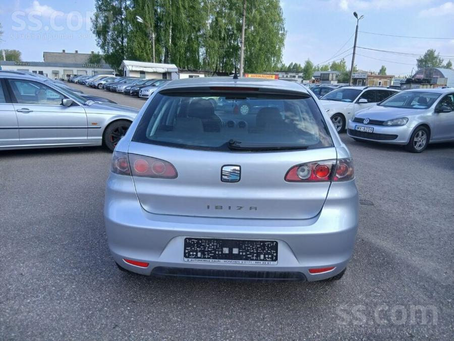 SEAT Ibiza 2007 Rīga, ar dzinēja tilpumu 1.20 L un nobraukumu 157 tūkst. km par 4970 €, foto 9 vietnē AUTOMOTO.COM.LV
