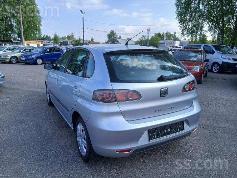 SEAT Ibiza 2007 Rīga, ar dzinēja tilpumu 1.20 L un nobraukumu 157 tūkst. km par 4970 €, foto 10 vietnē AUTOMOTO.COM.LV