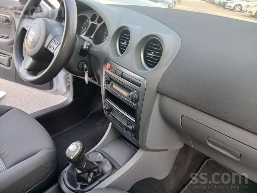 SEAT Ibiza 2007 Rīga, ar dzinēja tilpumu 1.20 L un nobraukumu 157 tūkst. km par 4970 €, foto 19 vietnē AUTOMOTO.COM.LV