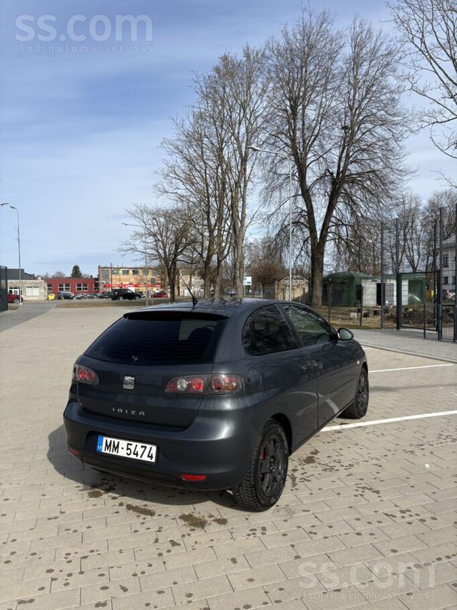 SEAT Ibiza 2007 Jelgava, ar dzinēja tilpumu 1.40 L un nobraukumu 315 tūkst. km par 1650 €, foto 5 vietnē AUTOMOTO.COM.LV