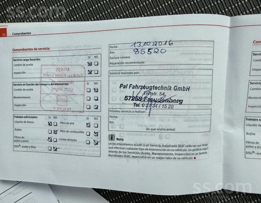 SEAT Ibiza 2011 Rīga, ar dzinēja tilpumu 1.60 L un nobraukumu 0 tūkst. km par 3990 €, foto 33 vietnē AUTOMOTO.COM.LV