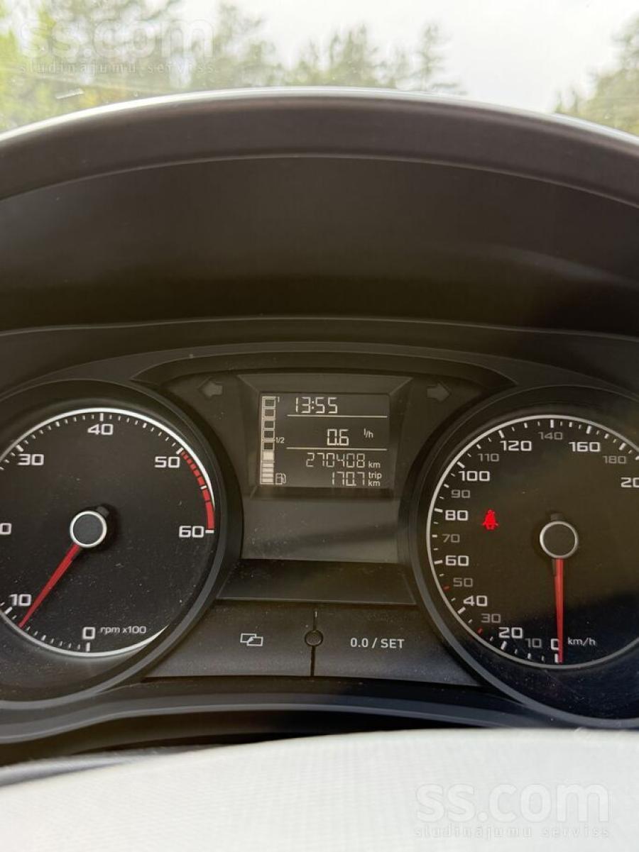 SEAT Ibiza 2013 in Riga, with an engine capacity of 1.60 L and mileage of 271 thousand km for 4200 €, photo 13 on AUTOMOTO.COM.LV