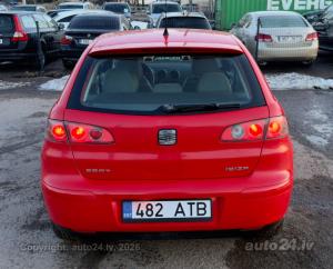 Red SEAT Ibiza 2004 in Tallinn, with an engine capacity of 1.20 L and mileage of 165 thousand km for 699 €, photo 5 on AUTOMOTO.COM.LV