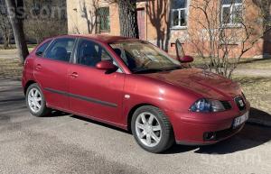 Sarkans SEAT Ibiza 2006 Rīga, ar dzinēja tilpumu 1.40 L un nobraukumu 140 tūkst. km par 900 €, foto 3 vietnē AUTOMOTO.COM.LV