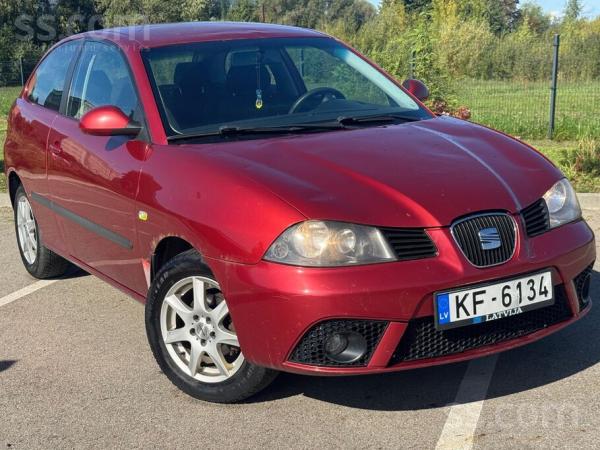 SEAT Ibiza 2007 Jelgava vietnÄ Sarkans SEAT Ibiza 2007 Jelgava, ar dzinÄja tilpumu 1.40 L un nobraukumu 283 tÅ«kst. km par 990 ā¬, foto 1 vietnÄ AUTOMOTO.COM.LV