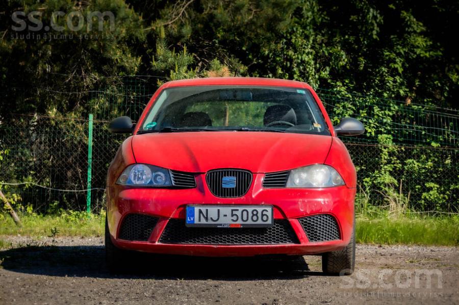 Sarkans SEAT Ibiza 2008 Rīga, ar dzinēja tilpumu 1.20 L un nobraukumu 252 tūkst. km par 500 €, foto 4 vietnē AUTOMOTO.COM.LV