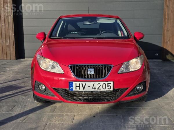 Sarkans SEAT Ibiza 2012 Rīga, ar dzinēja tilpumu 1.20 L un nobraukumu 121 tūkst. km par 2950 €, foto 6 vietnē AUTOMOTO.COM.LV