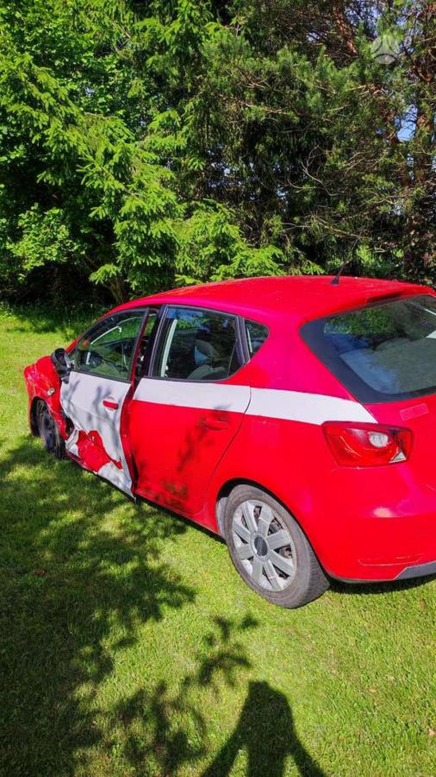 Sarkans SEAT Ibiza 2012 Ukmergė, ar dzinēja tilpumu 1.20 L un nobraukumu 115 tūkst. km par 1150 €, foto 6 vietnē AUTOMOTO.COM.LV