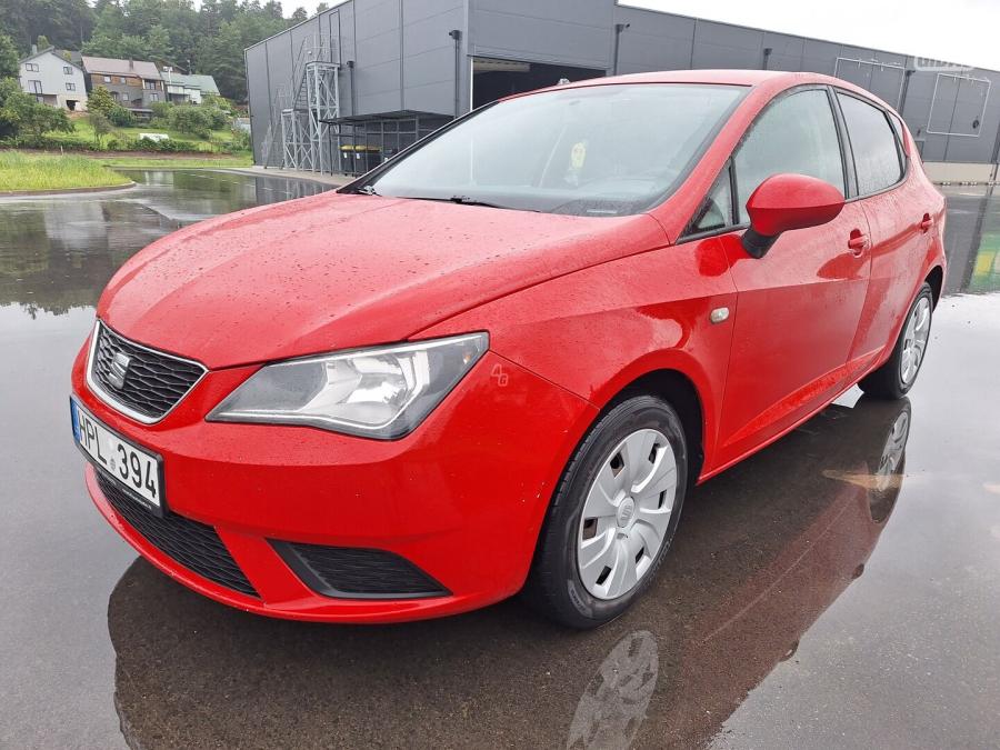 Sarkans SEAT Ibiza 2015 Kauņa, ar dzinēja tilpumu 1.60 L un nobraukumu 223 tūkst. km par 3500 €, foto 4 vietnē AUTOMOTO.COM.LV