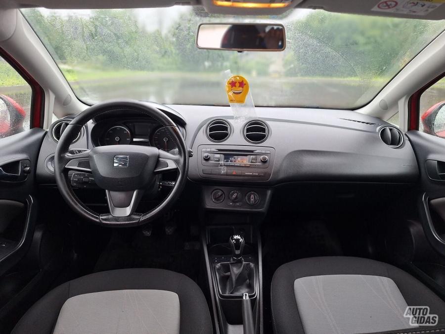 Sarkans SEAT Ibiza 2015 Kauņa, ar dzinēja tilpumu 1.60 L un nobraukumu 223 tūkst. km par 3500 €, foto 11 vietnē AUTOMOTO.COM.LV