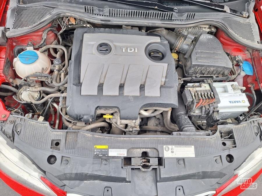 Sarkans SEAT Ibiza 2015 Kauņa, ar dzinēja tilpumu 1.60 L un nobraukumu 223 tūkst. km par 3500 €, foto 14 vietnē AUTOMOTO.COM.LV