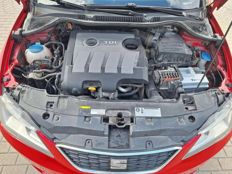 Sarkans SEAT Ibiza 2015 Kauņa, ar dzinēja tilpumu 1.60 L un nobraukumu 223 tūkst. km par 3200 €, foto 14 vietnē AUTOMOTO.COM.LV