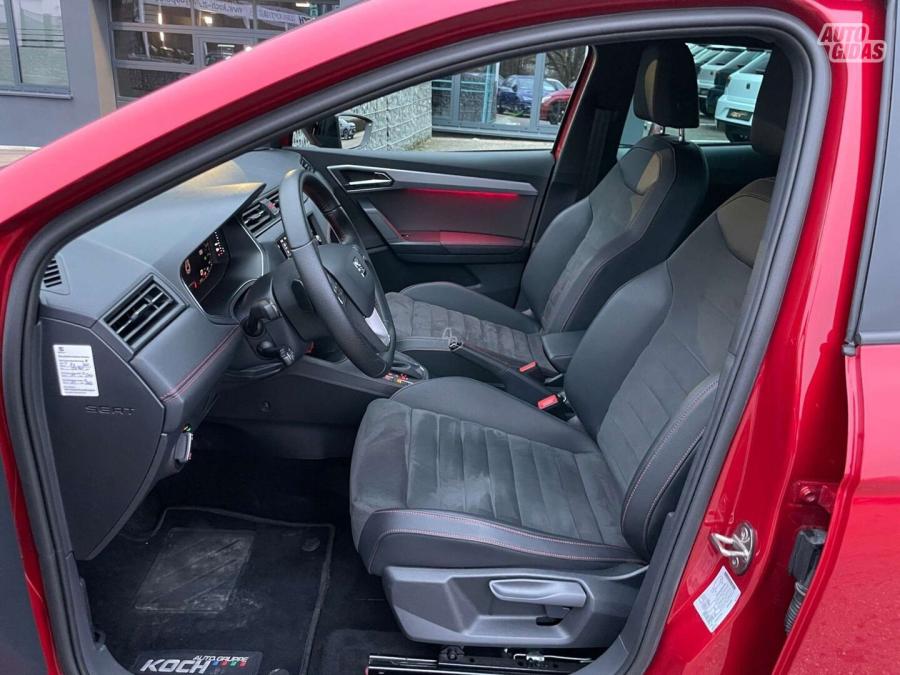 Red SEAT Ibiza 2021 in Kaunas, with an engine capacity of 1.50 L and mileage of 53 thousand km for 22673 €, photo 7 on AUTOMOTO.COM.LV