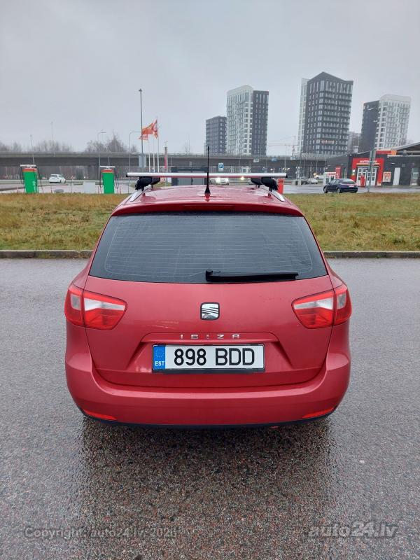 Sarkans SEAT Ibiza 2010 Tallina, ar dzinēja tilpumu 1.20 L un nobraukumu 90 tūkst. km par 4999 €, foto 6 vietnē AUTOMOTO.COM.LV