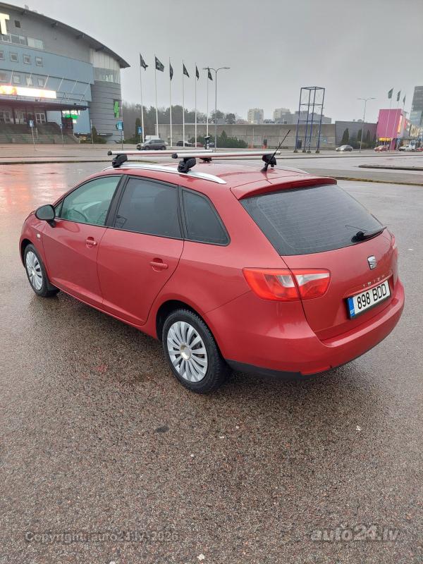 Sarkans SEAT Ibiza 2010 Tallina, ar dzinēja tilpumu 1.20 L un nobraukumu 90 tūkst. km par 4999 €, foto 7 vietnē AUTOMOTO.COM.LV