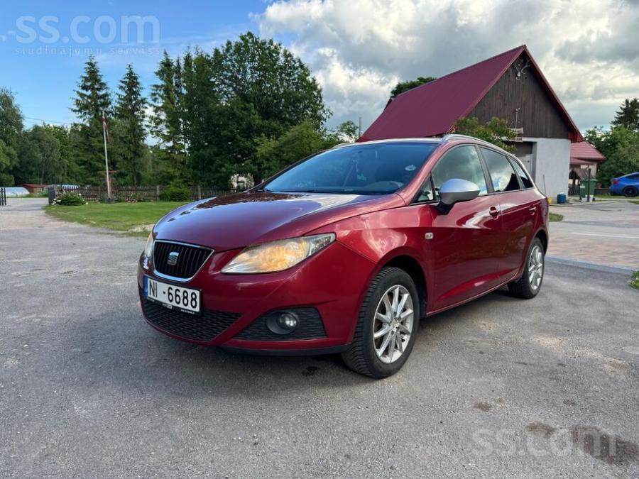 Sarkans SEAT Ibiza 2010 Rīga, ar dzinēja tilpumu 1.60 L un nobraukumu 250 tūkst. km par 3500 €, foto 1 vietnē AUTOMOTO.COM.LV
