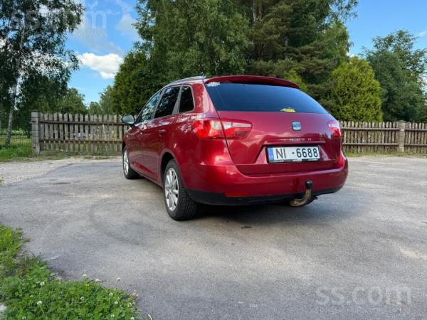 Red SEAT Ibiza 2010 in Riga, with an engine capacity of 1.60 L and mileage of 250 thousand km for 3500 €, photo 6 on AUTOMOTO.COM.LV